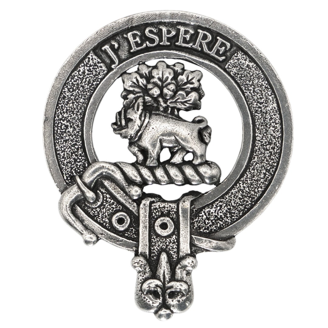 Clan Swinton Clan Crest Cap Badge - Made in Scotland - Quality Pewter ...