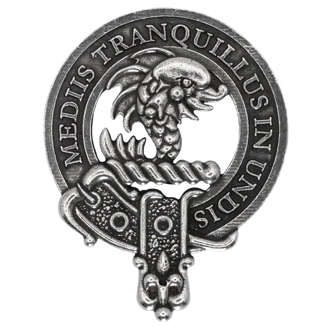 Clan Smith Clan Crest Cap Badge - Made in Scotland - Quality Pewter ...
