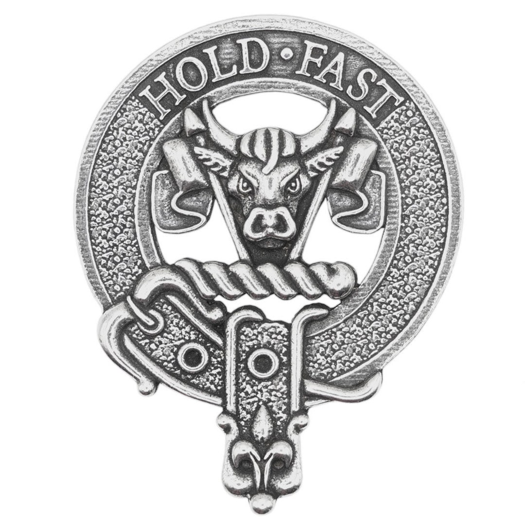 Clan Macleod Clan Crest Cap Badge - Made in Scotland - Quality Pewter ...