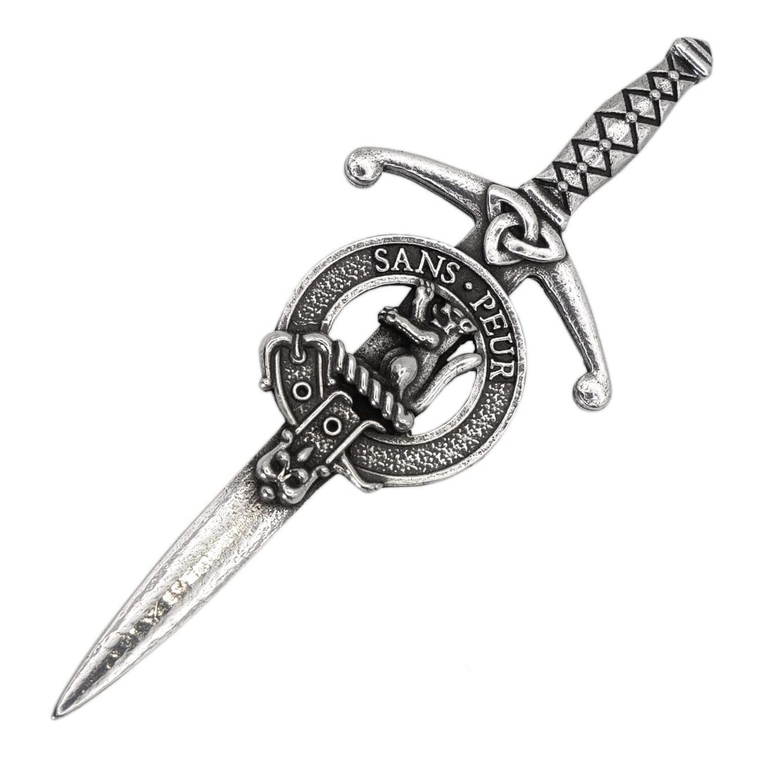 Clan Sutherland Clan Crest Kilt Pin - Made in Scotland - Quality Pewter ...