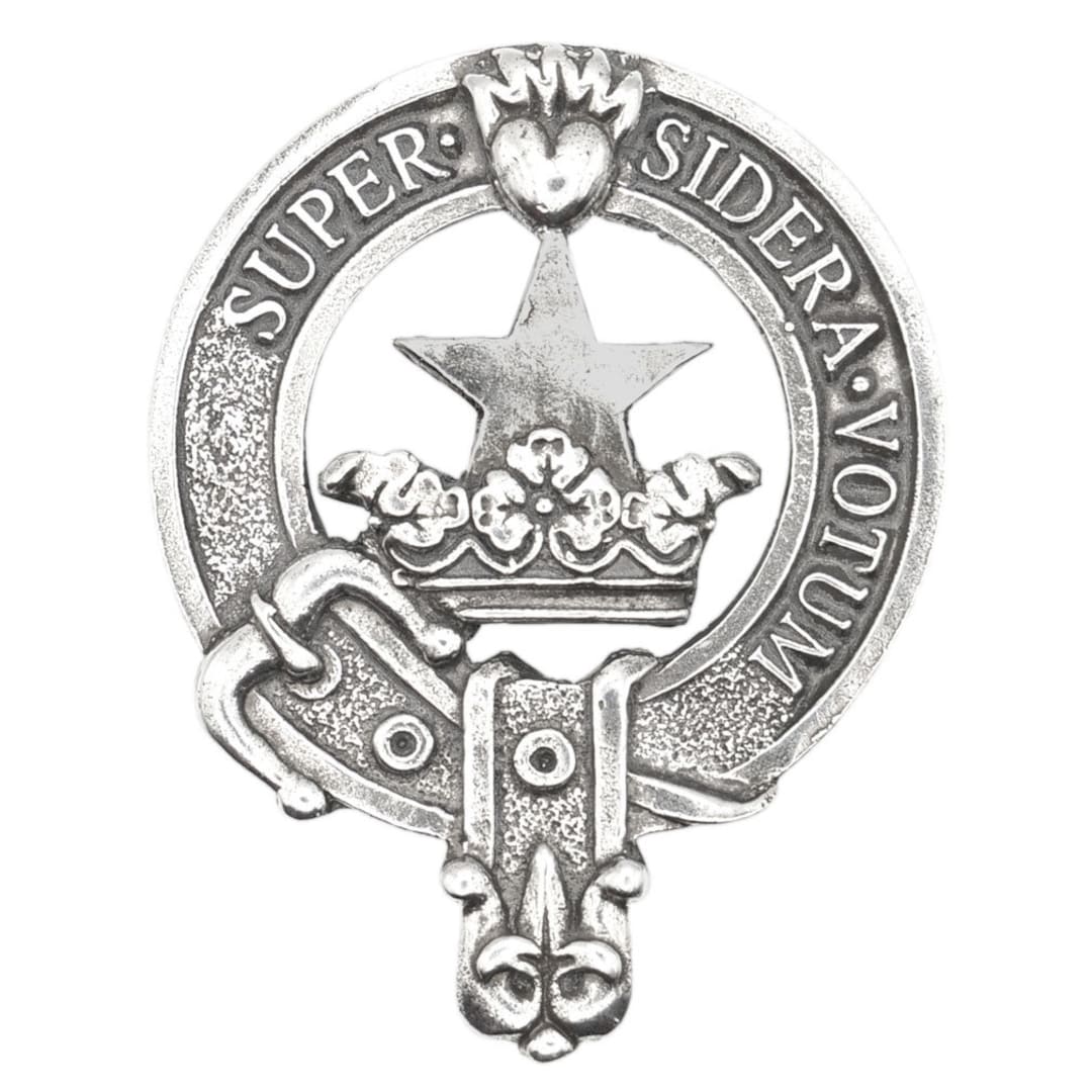 Clan Rattray Clan Crest Cap Badge - Made in Scotland - Quality Pewter ...