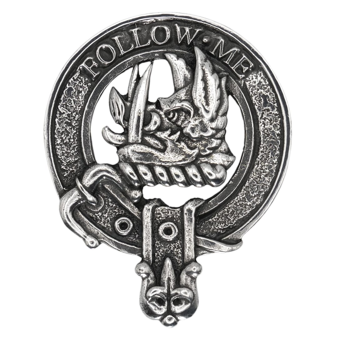Clan Campbell of Breadalbane Clan Crest Cap Badge - Made in Scotland ...