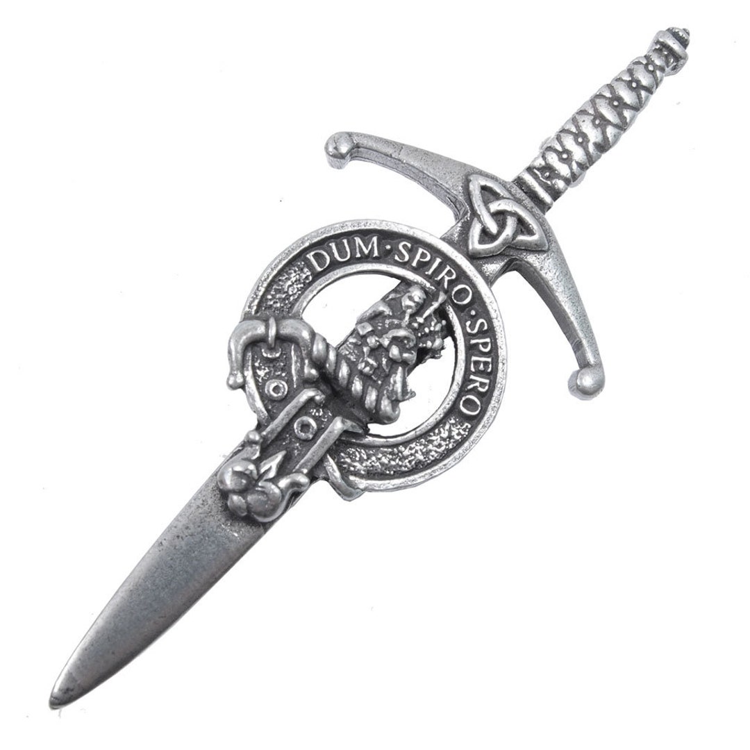 Clan Maclennan Clan Crest Kilt Pin - Made in Scotland - Quality Pewter ...