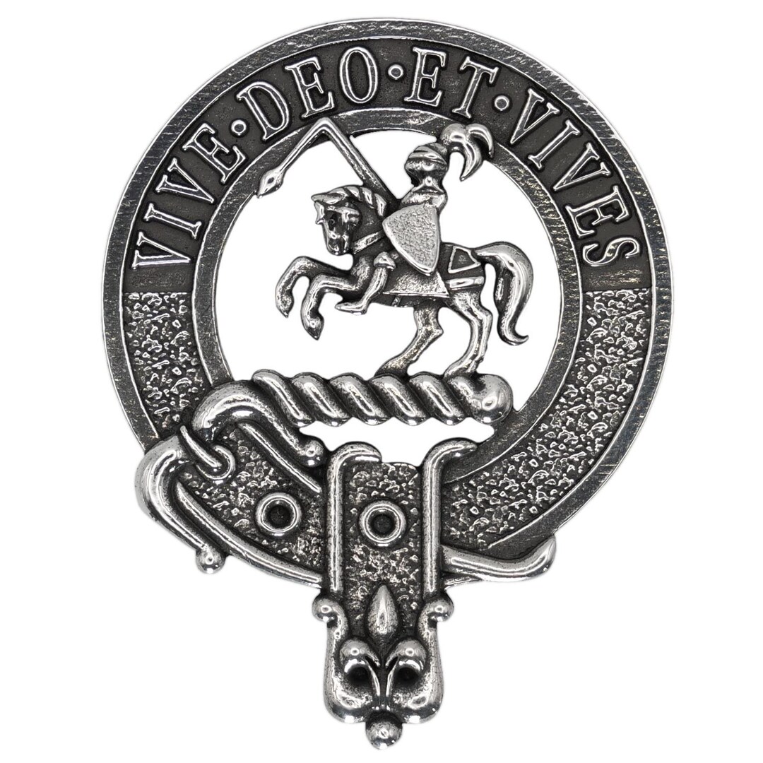 Clan Craig Clan Crest Cap Badge - Made in Scotland - Quality Pewter ...