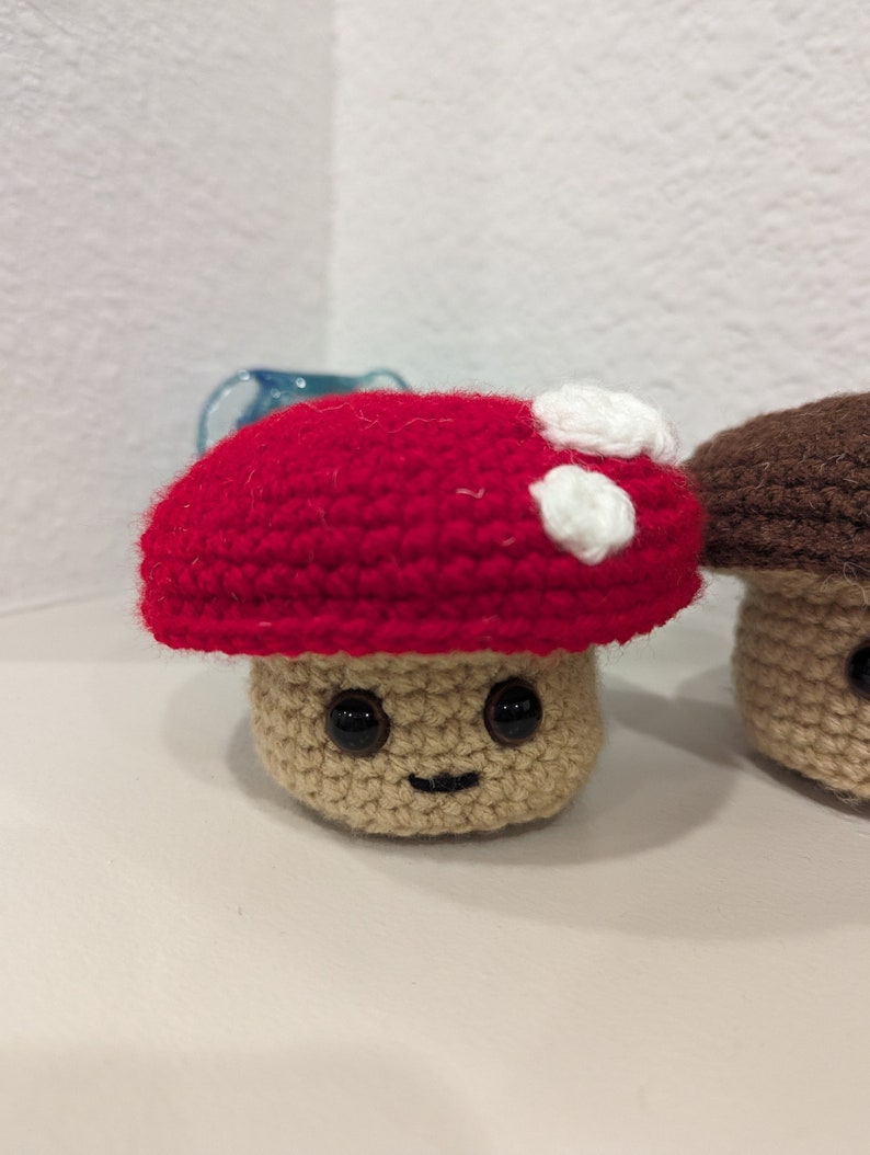 Small Mushroom Buddies Crochet - Etsy