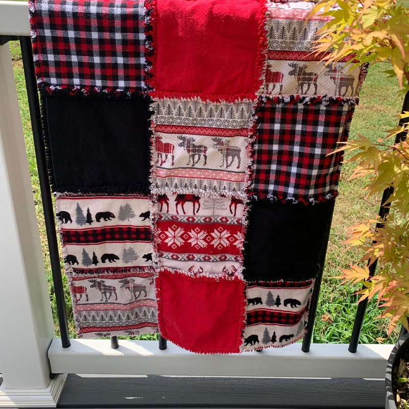 Bear Rag Quilt - Etsy