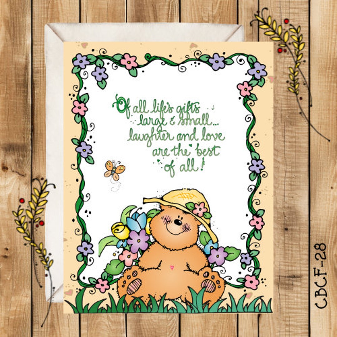 Friendship Card, Positive Message Card, Inspiration Card, Encouragement ...