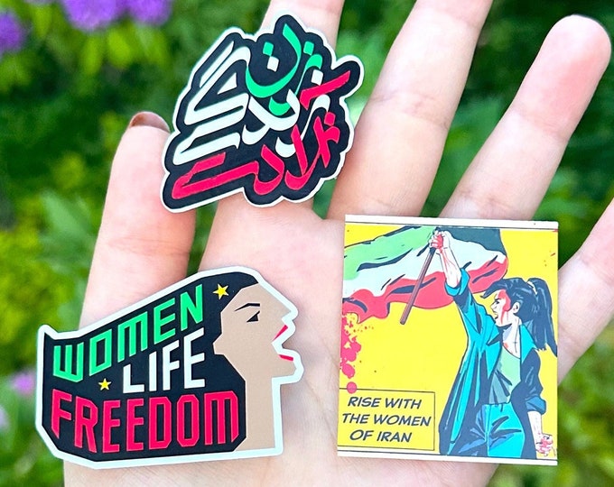 Persian Tile Stickers CLEAR Glossy Sticker Sheet Persian Art Inspired 4 ...