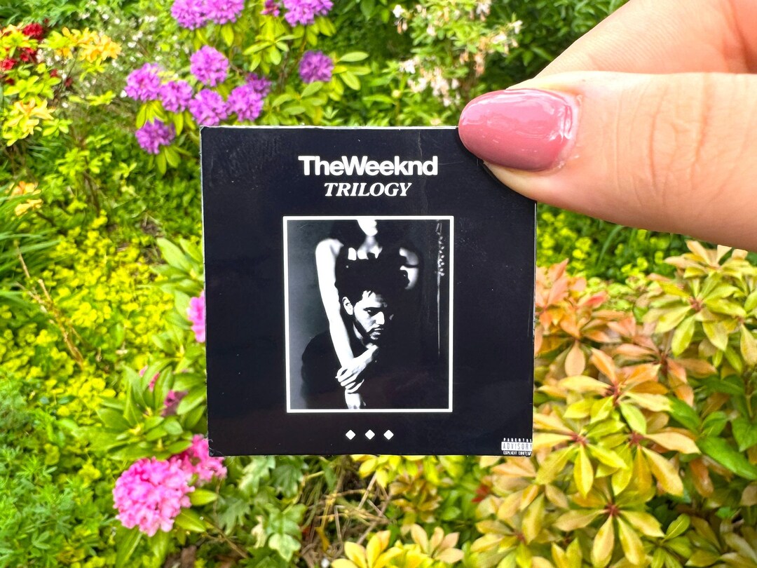 The Weeknd Trilogy Album Cover Sticker Durable, Handmade Waterproof ...