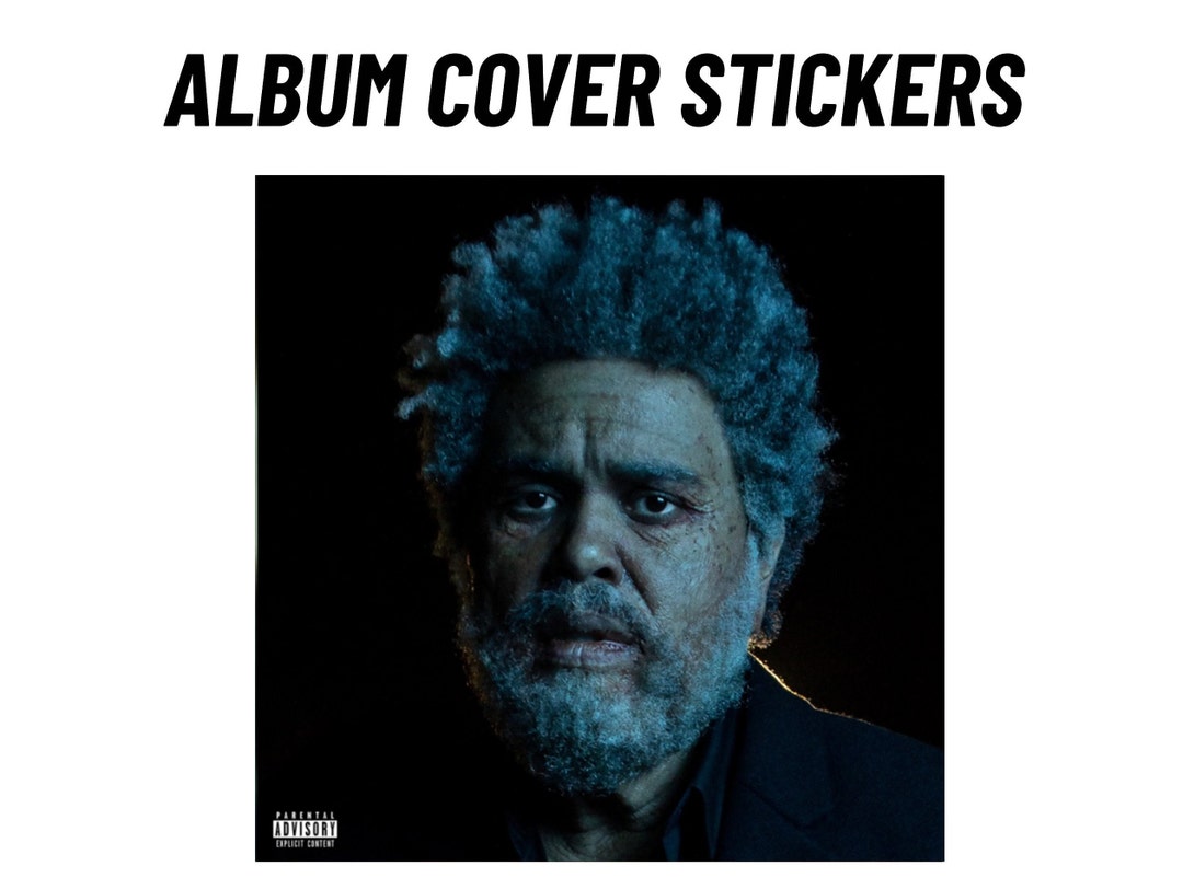 The Weeknd Dawn FM Album Cover Sticker Durable, Handmade Waterproof ...