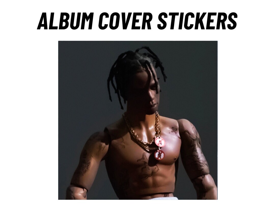 Travis Scott Rodeo Album Cover Sticker Durable, Handmade Waterproof ...
