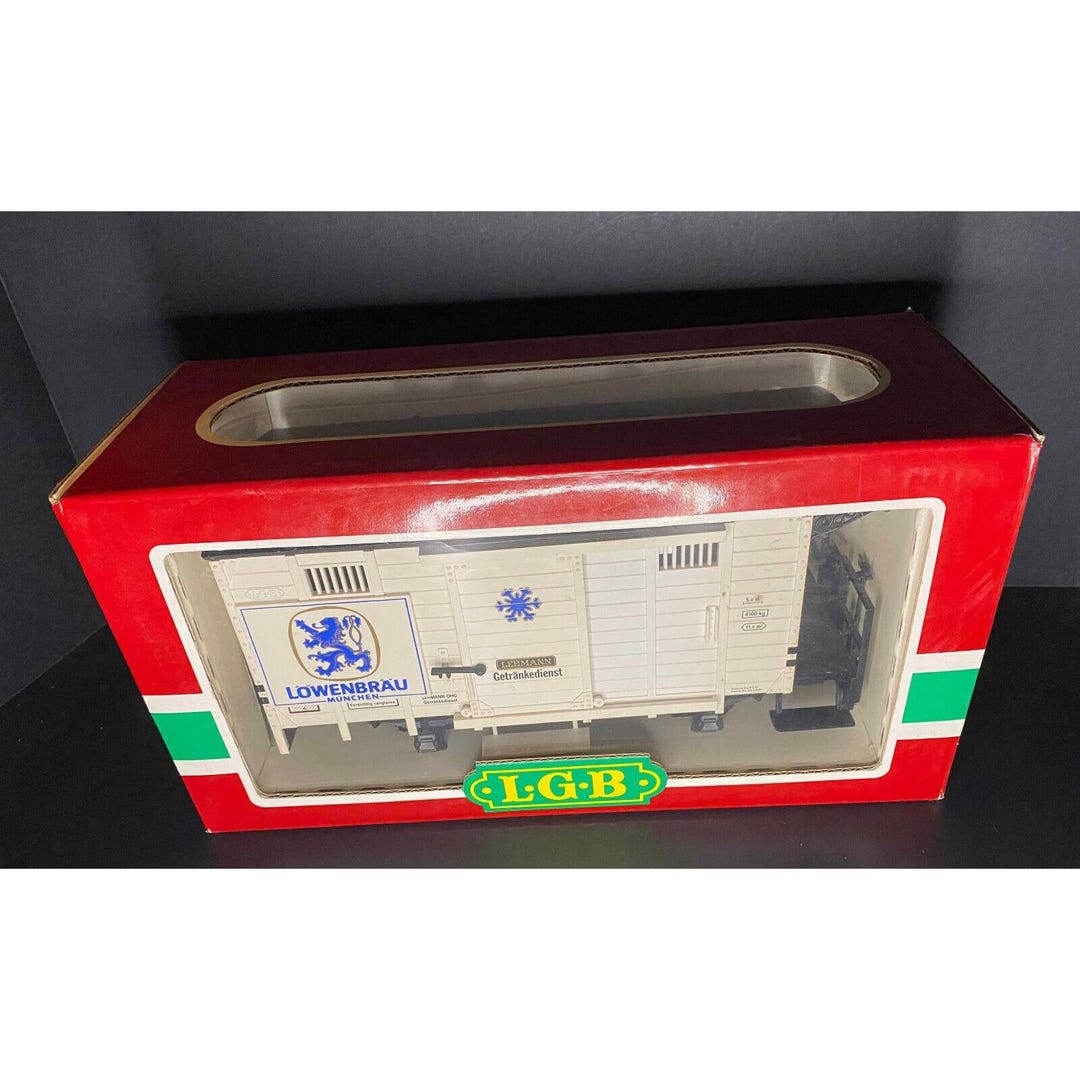 LBG Lowenbrau Beer Train Car 4131 in Box W. Germany G Gauge W/ Box - Etsy