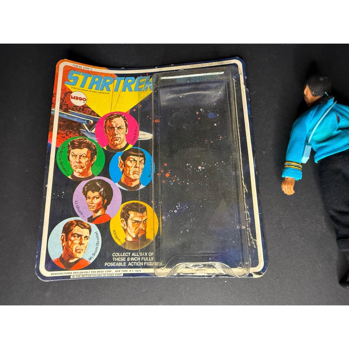 Vtg 1974 Mego Mr Spock Star Trek Complete Action Figure W/ Original ...