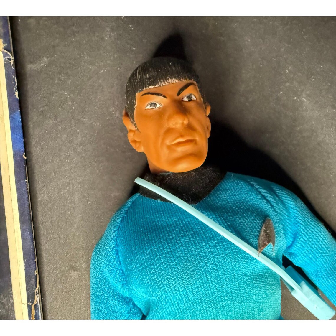 Vtg 1974 Mego Mr Spock Star Trek Complete Action Figure W/ Original ...