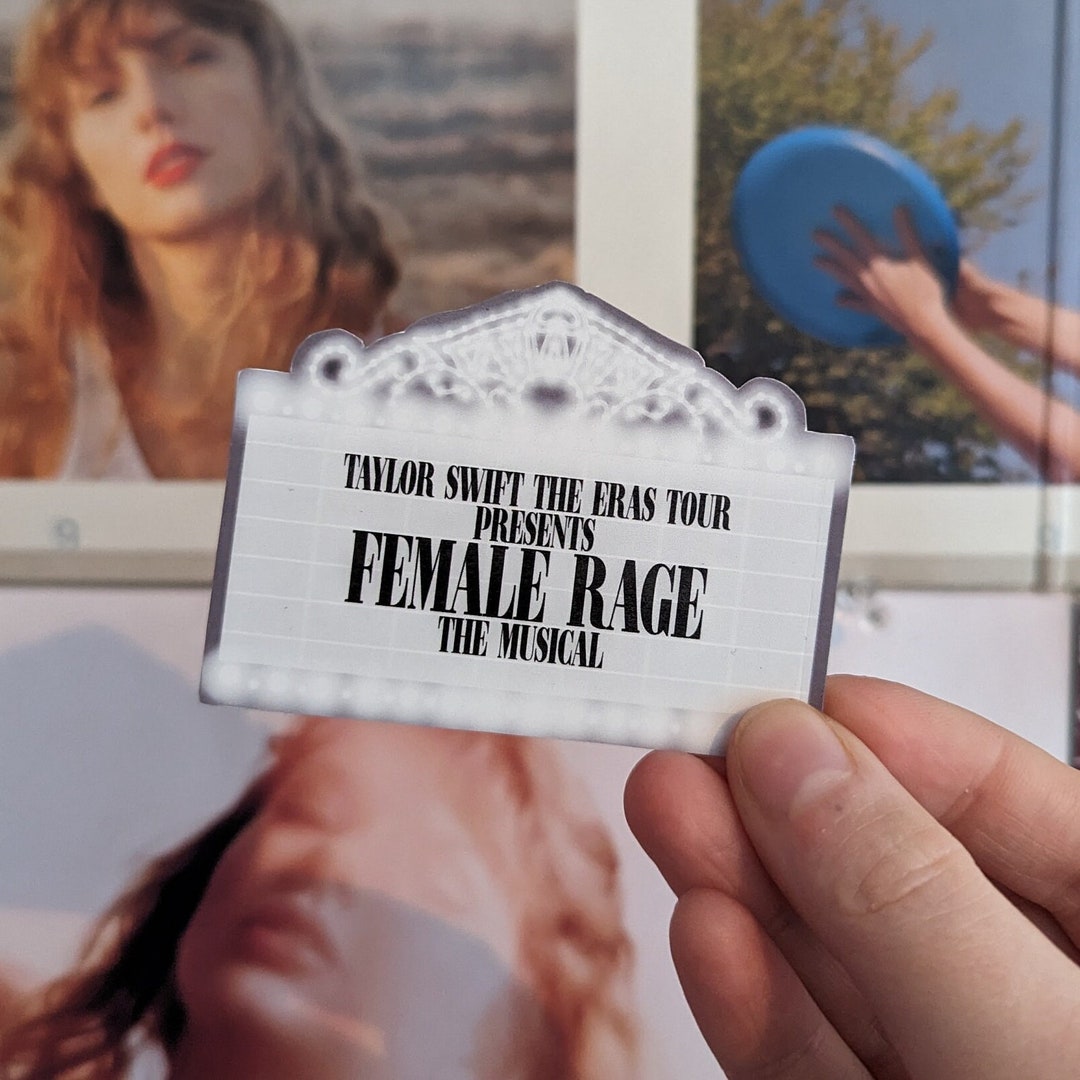 TTPD Female Rage: the Musical Marquee - Etsy