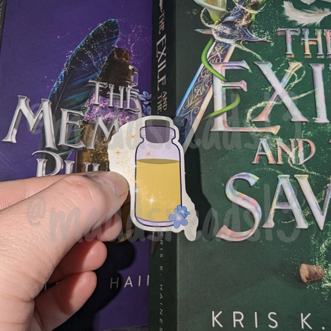 The Memory Puller Memory Vial Sticker - Etsy