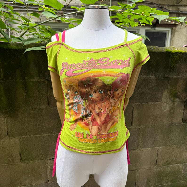 Lili La Tigresse Anime Babes Tee — Asymmetrical Tank, off the Shoulder ...