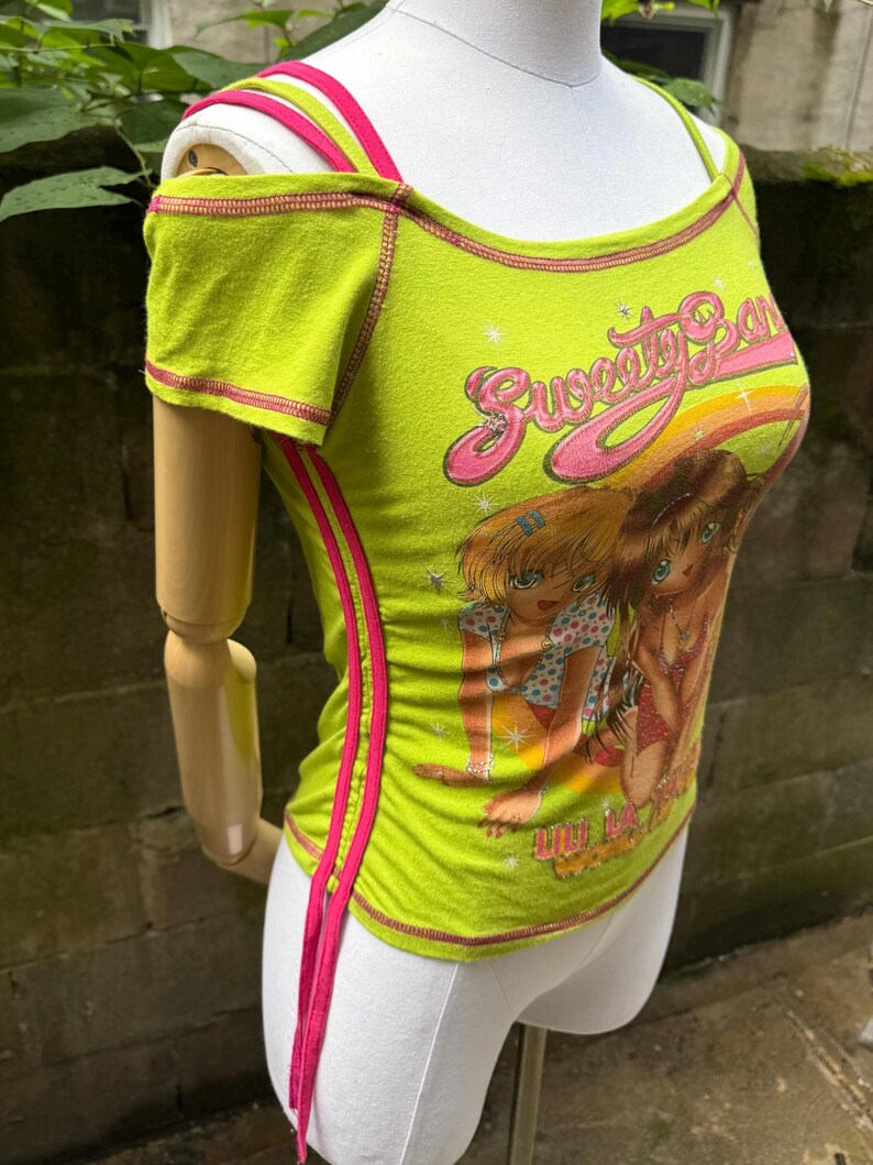 Lili La Tigresse Anime Babes Tee — Asymmetrical Tank, off the Shoulder ...