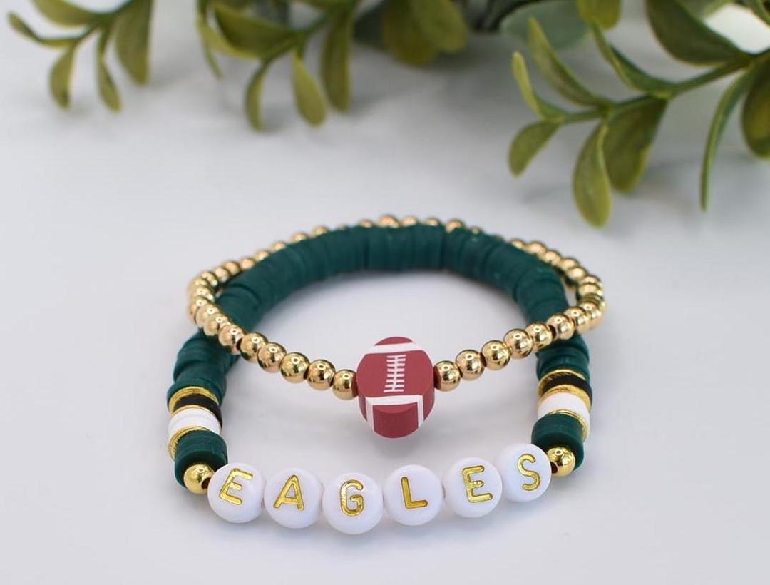 Eagles Bracelet Set, Philadelphia Eagles, Philadelphia Eagles Bracelets ...