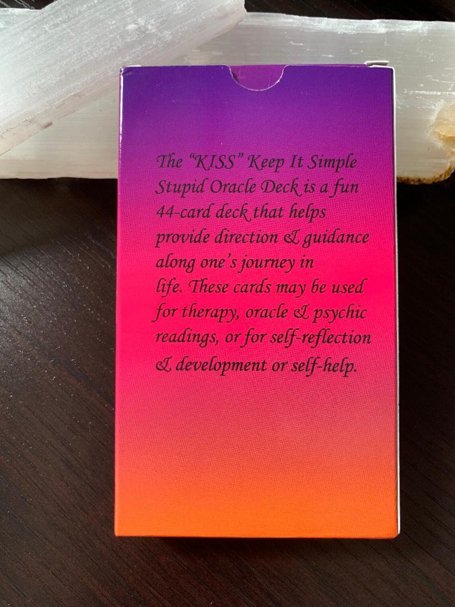 KISS Oracle Deck. A 44-card Oracle Card Deck. Cards Are 2.75”x 4.75 ...