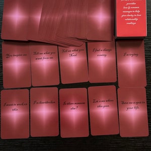 78-card Romance Love Messages Oracle Deck - Etsy