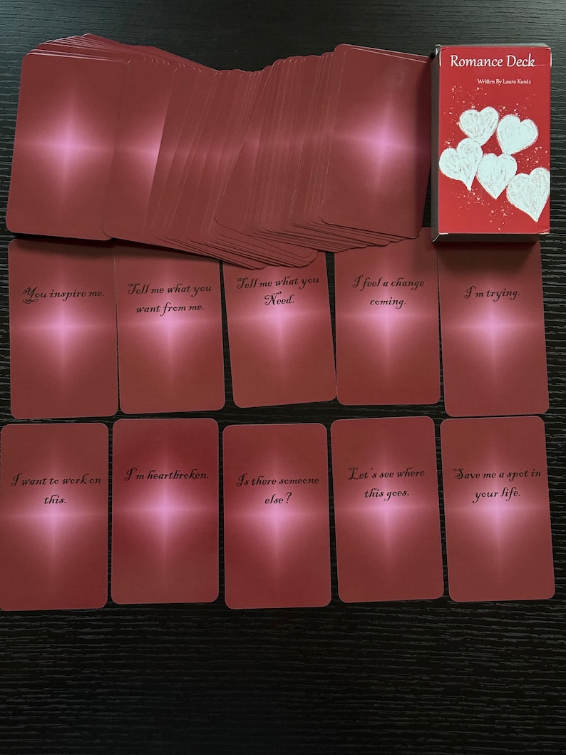 78-card Romance Love Messages Oracle Deck - Etsy