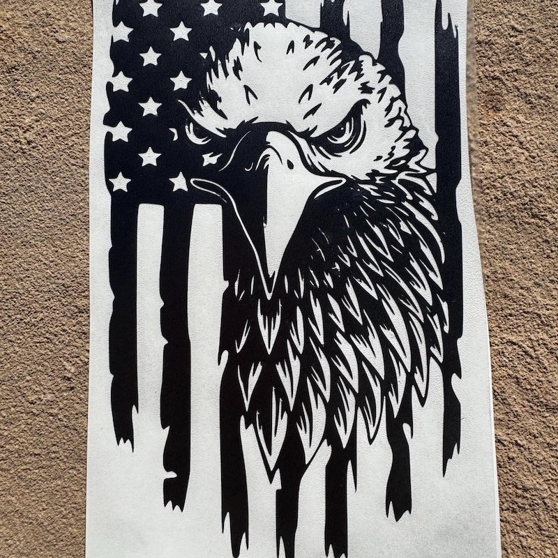 American Flag Decal - Etsy