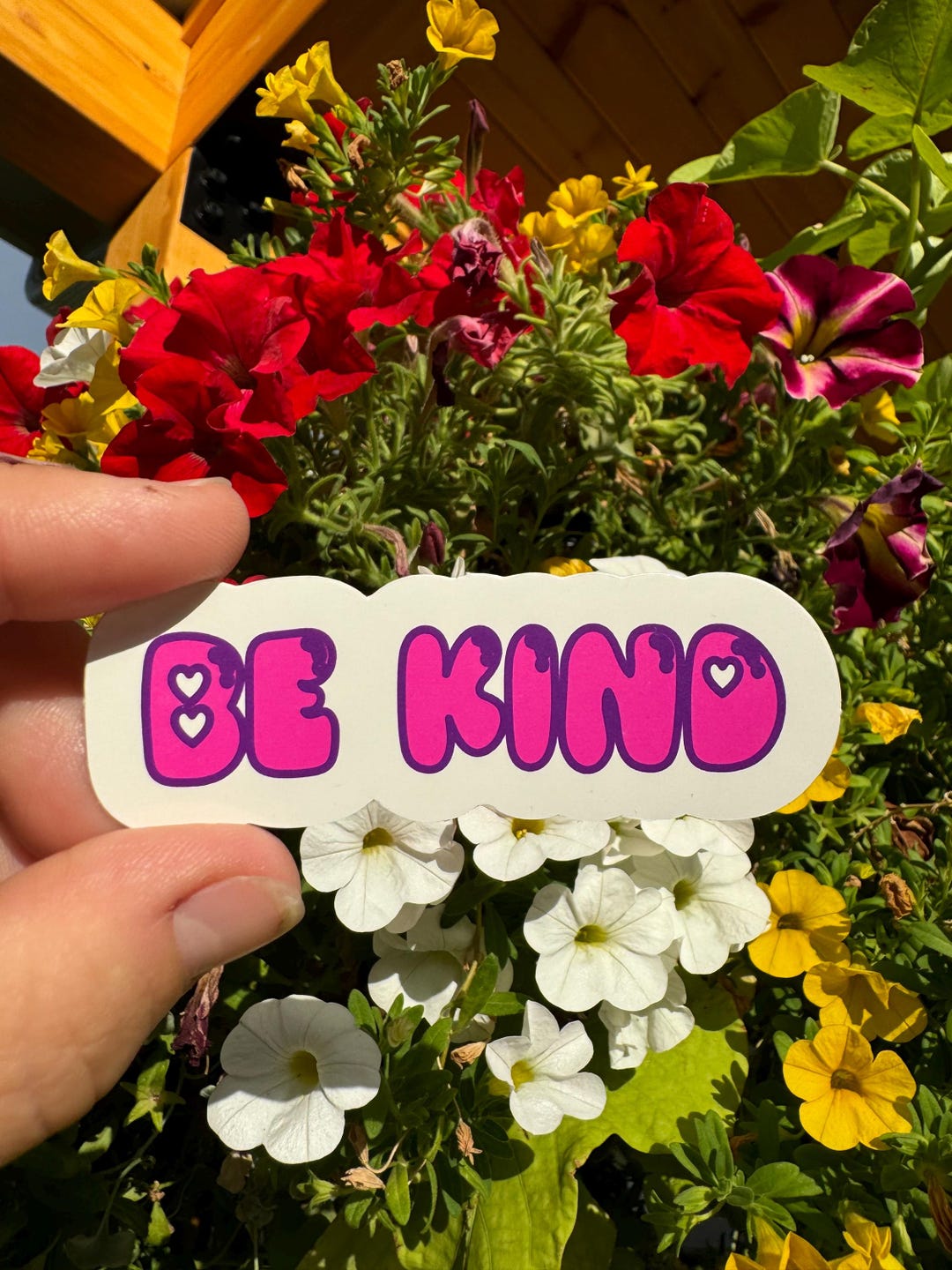Be Kind Sticker, Motivational Vinyl Decal - Etsy