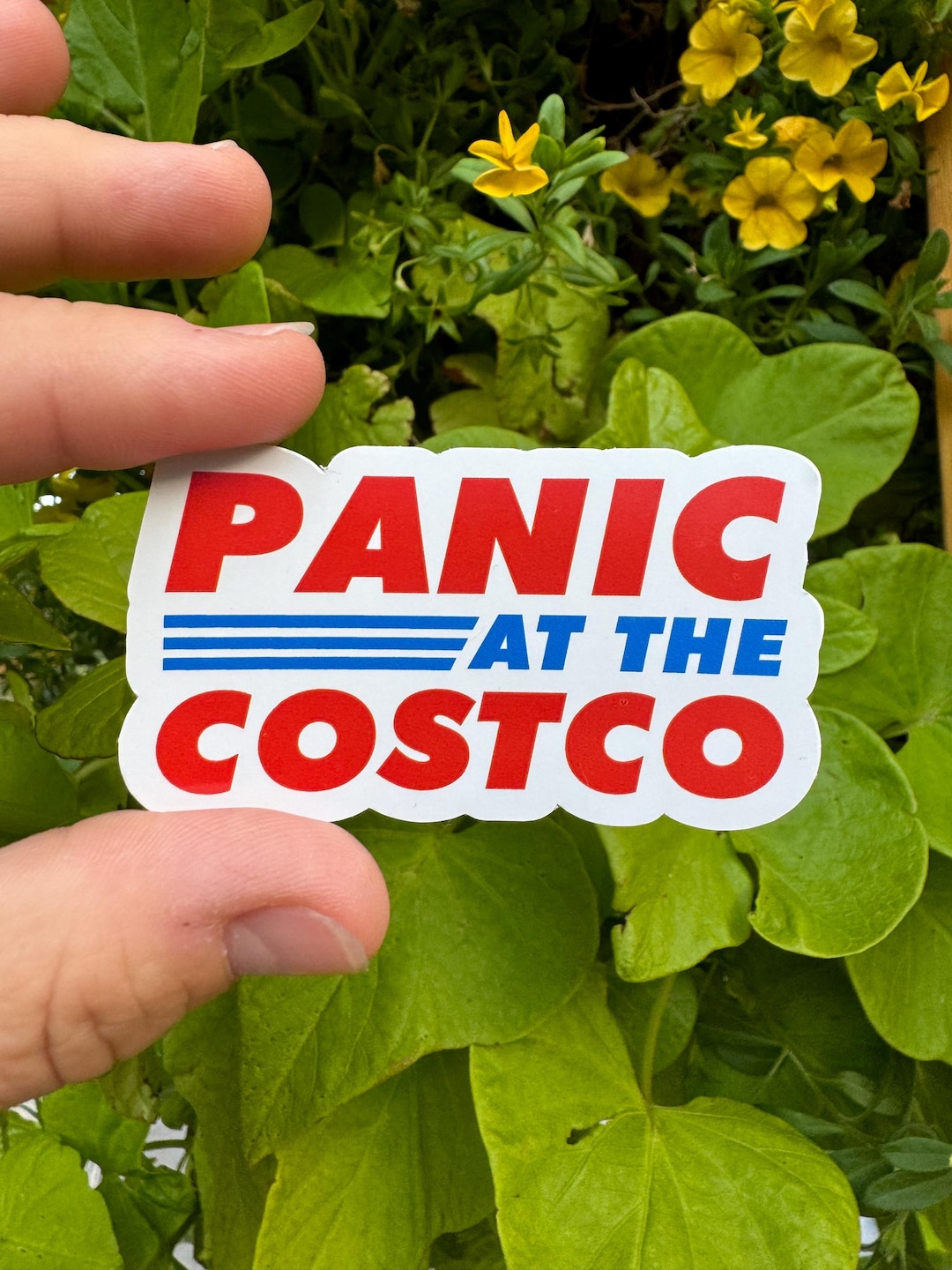 Panic at the Costco Sticker / Water Bottle Sticker / Phone Case Sticker ...