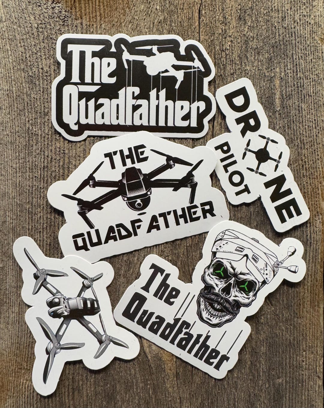 FPV Drone Sticker Pack. Drone Decals. Waterbottle Drone Sticker. Laptop ...