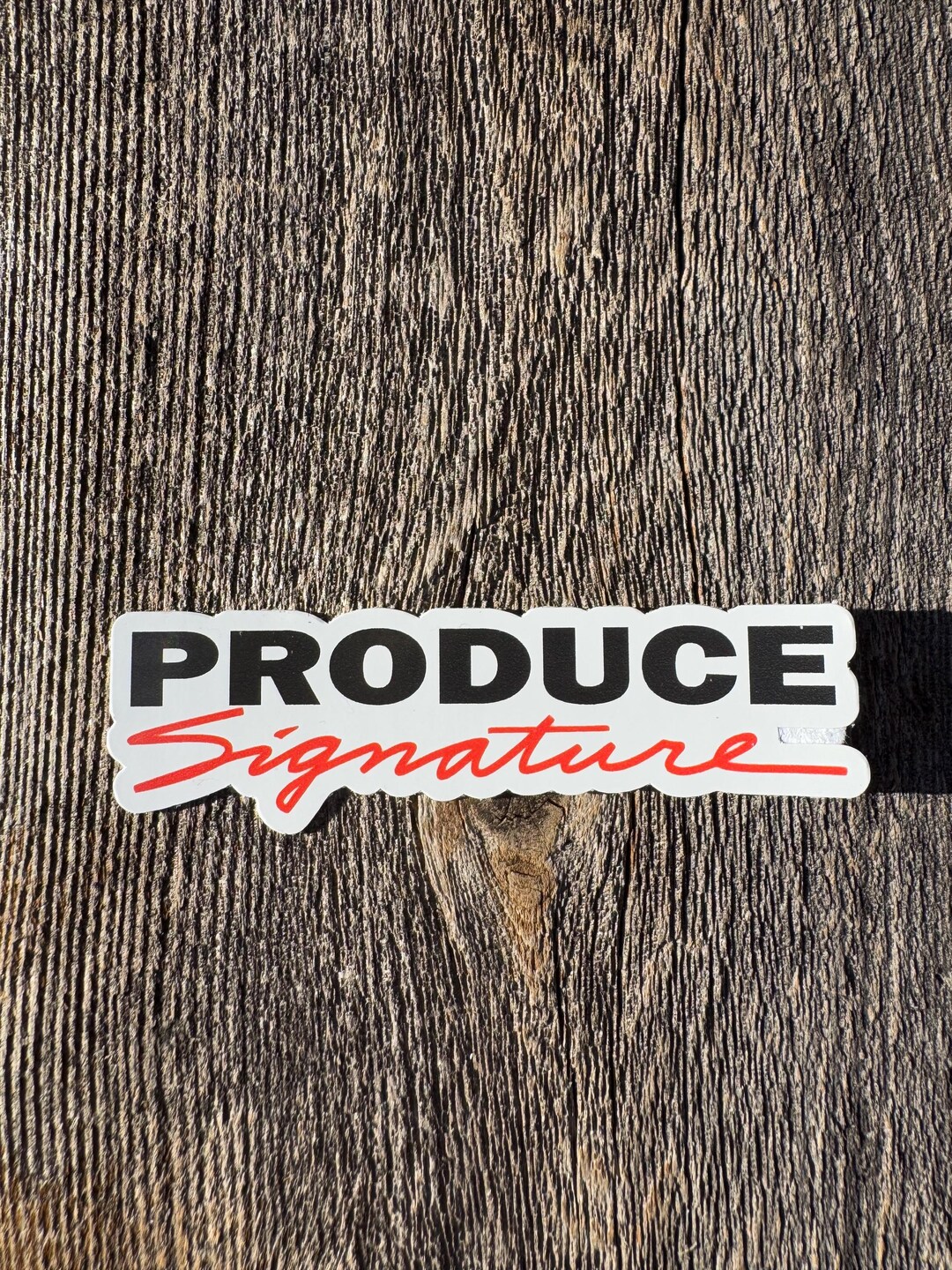 Costco Sticker, Produce Signature Water Bottle Sticker, Funny Sticker ...