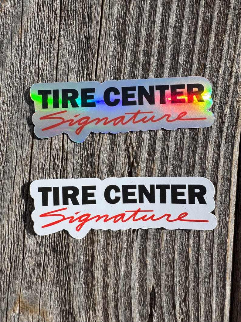 Costco Sticker, Tire Center Signature Water Bottle Sticker, Funny ...