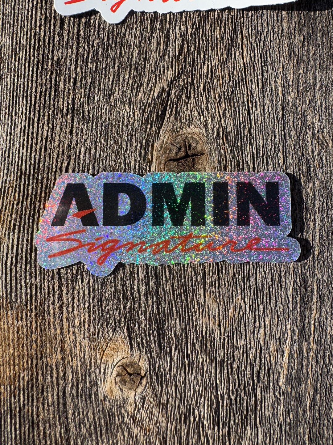 Costco Sticker, Admin Signature Water Bottle Sticker, Funny Sticker ...