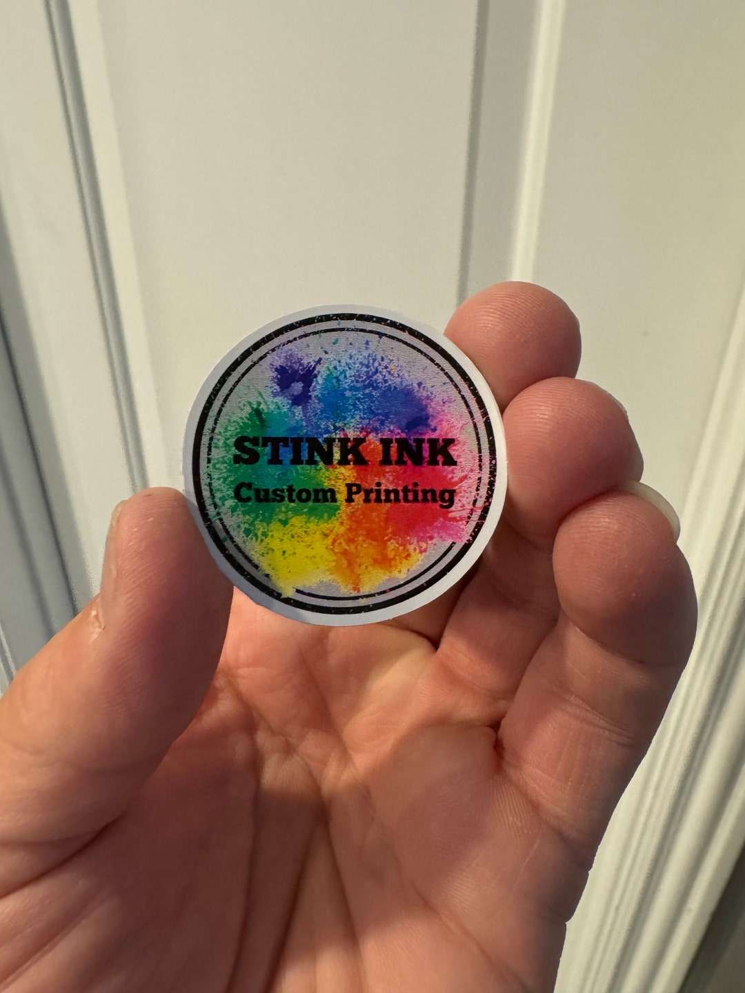 Custom Logo Sticker. Personalized Business Logo Sticker. Die Cut Logo ...