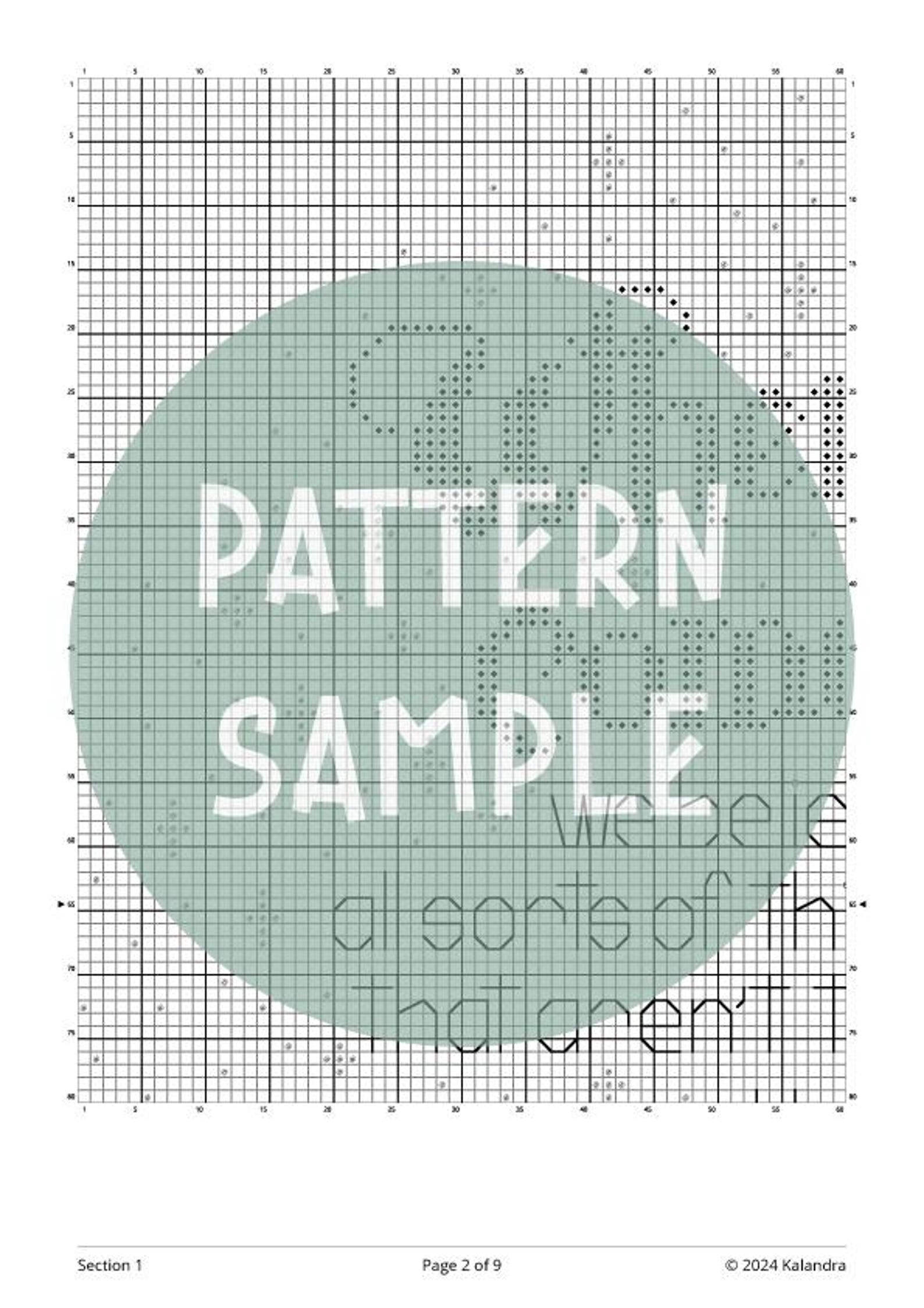 Wicked Cross Stitch Pattern Musical Broadway Film Movie Inspired Wizard ...