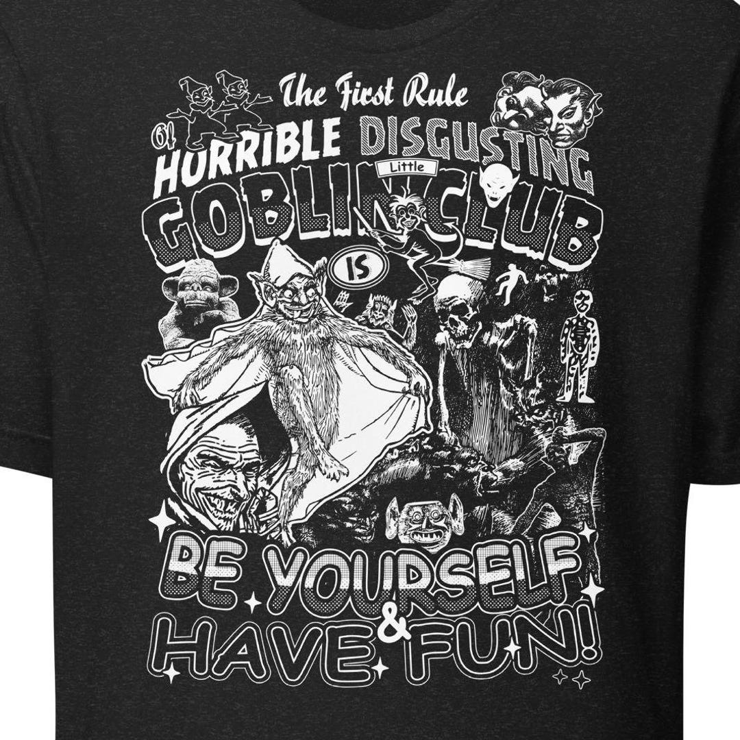 Horrible Disgusting Goblin Club Unisex T-shirt - Etsy