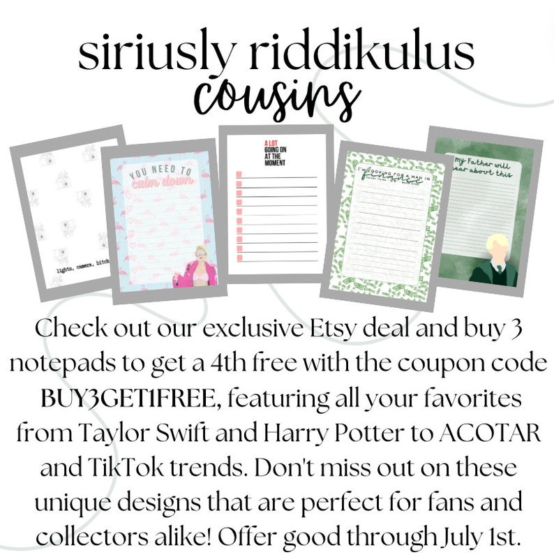 Fourth Wing Scribe Quadrant Notepad - Etsy