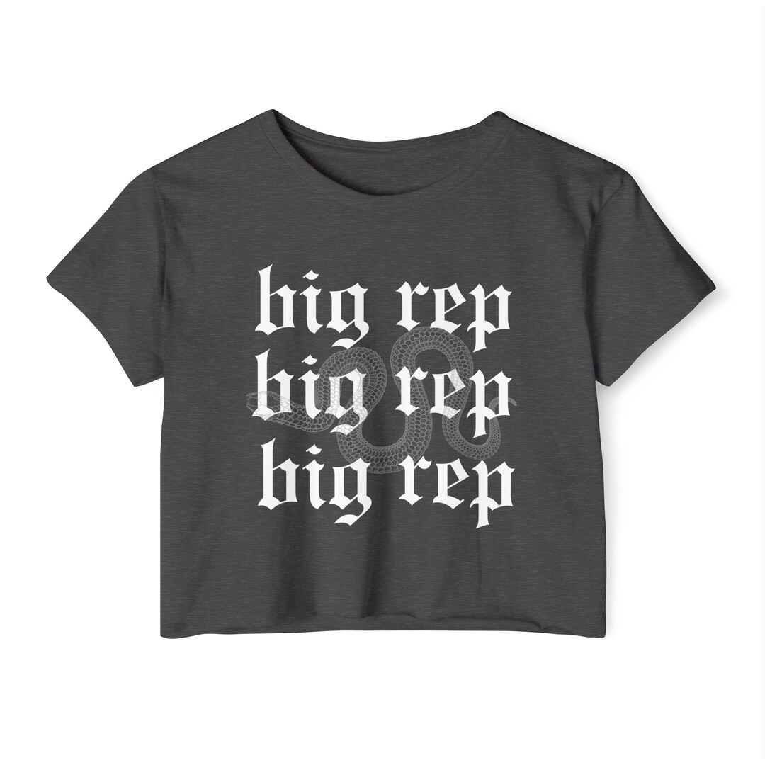 Big Rep Crop Top | Empowered Feminine Crop Top | Bold Statement Top ...