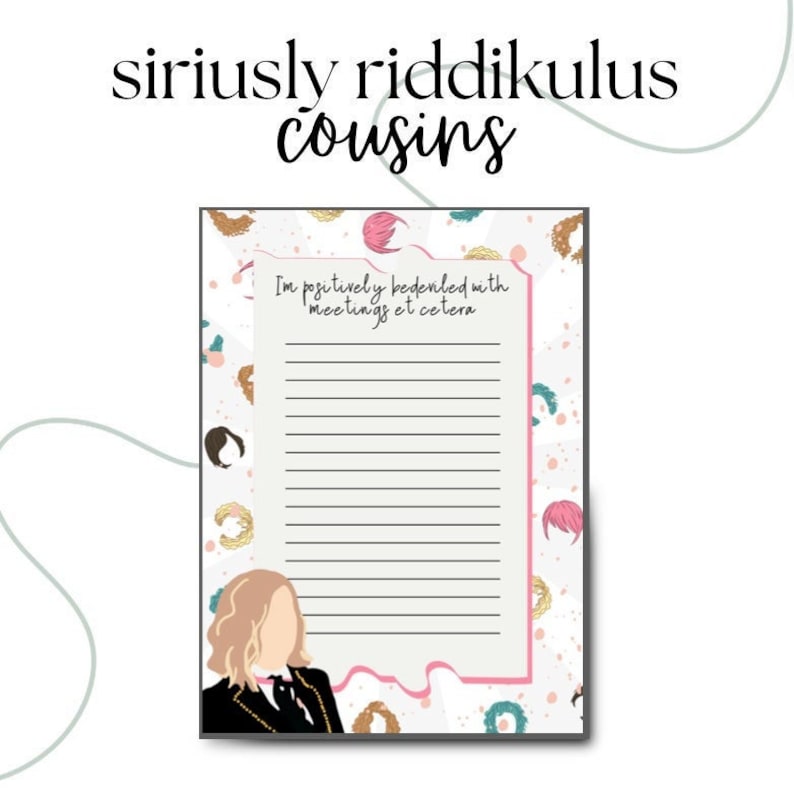 I Am Positively Bedeviled With Meetings to Do List Notepad - Etsy