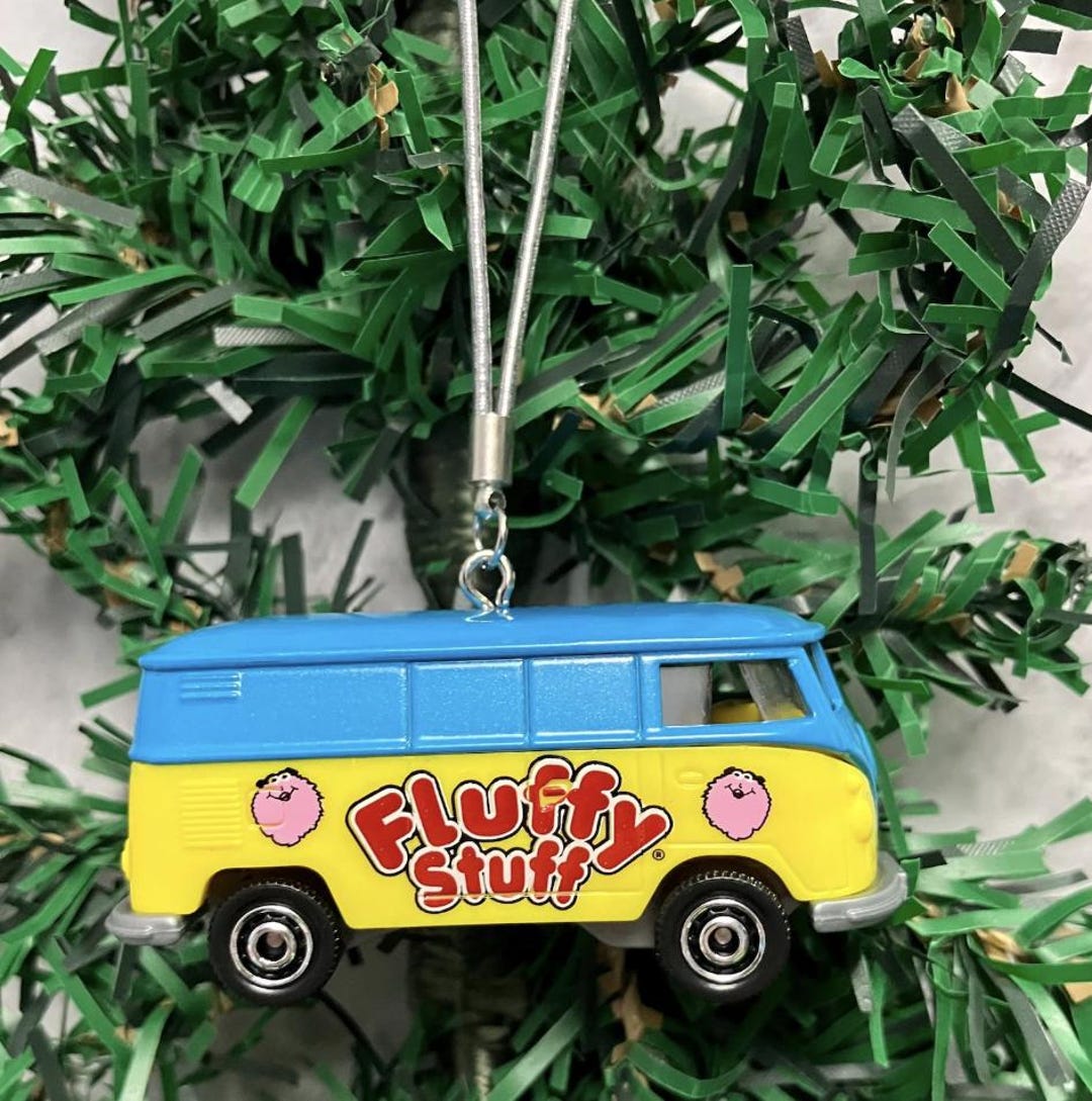 Cotton Candy VW Van - Christmas Ornament - Free Shipping! - Etsy