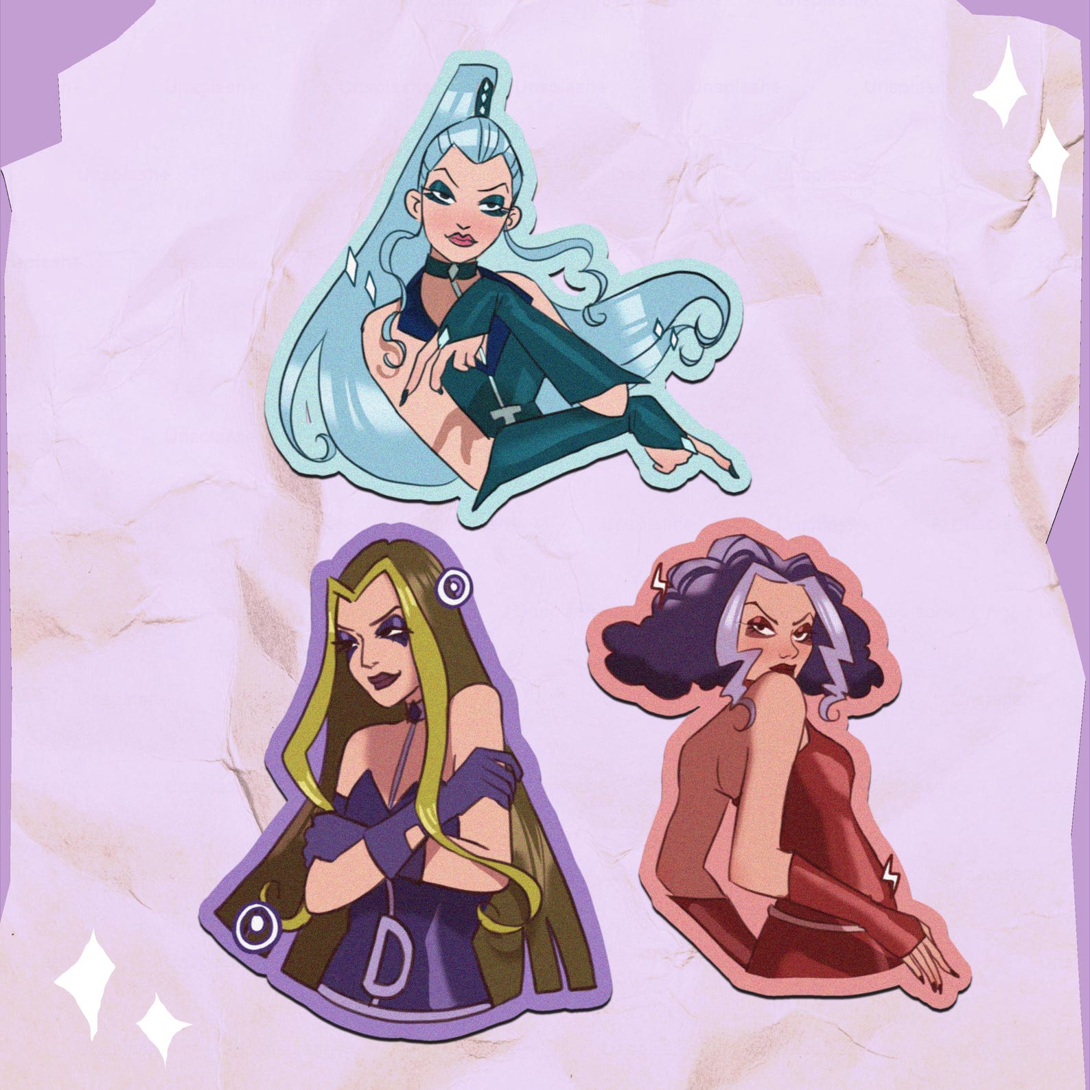 TRIX Stickers Pack - Etsy