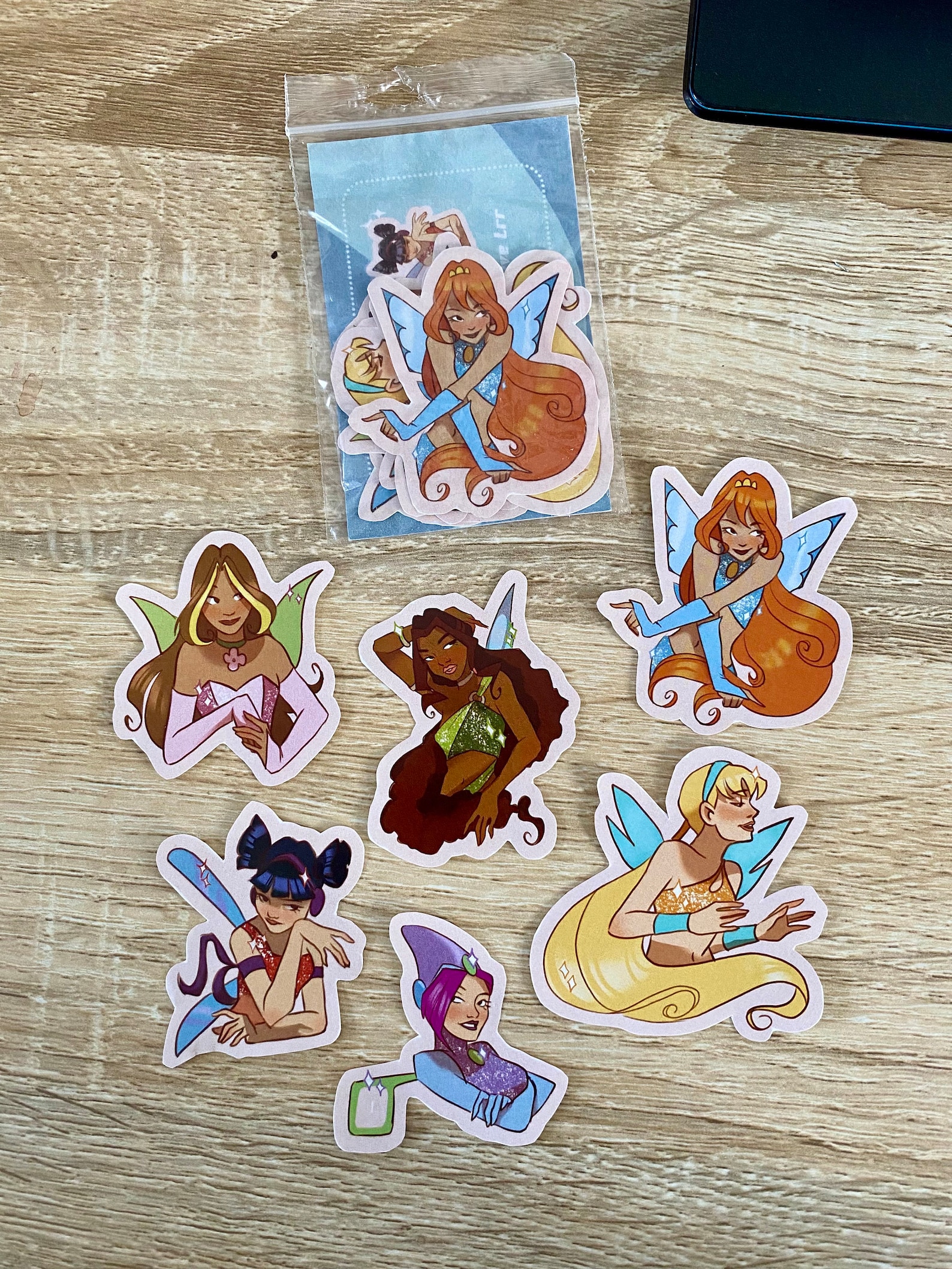 WINX CLUB Stickers Pack - Etsy