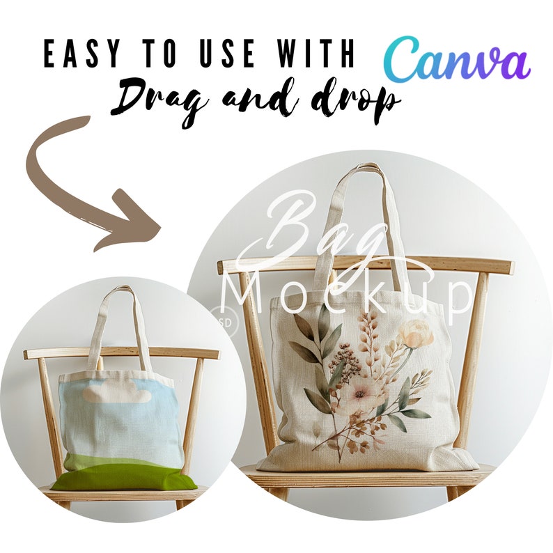 Bundle 10 Tote Bag Mockup Psd,shopping Bag Model Mockup,blank Totebag Design Mockup,template ...