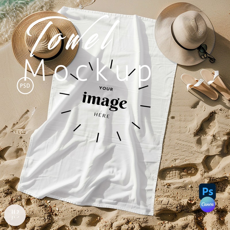 Bride Towel Mockup - Etsy