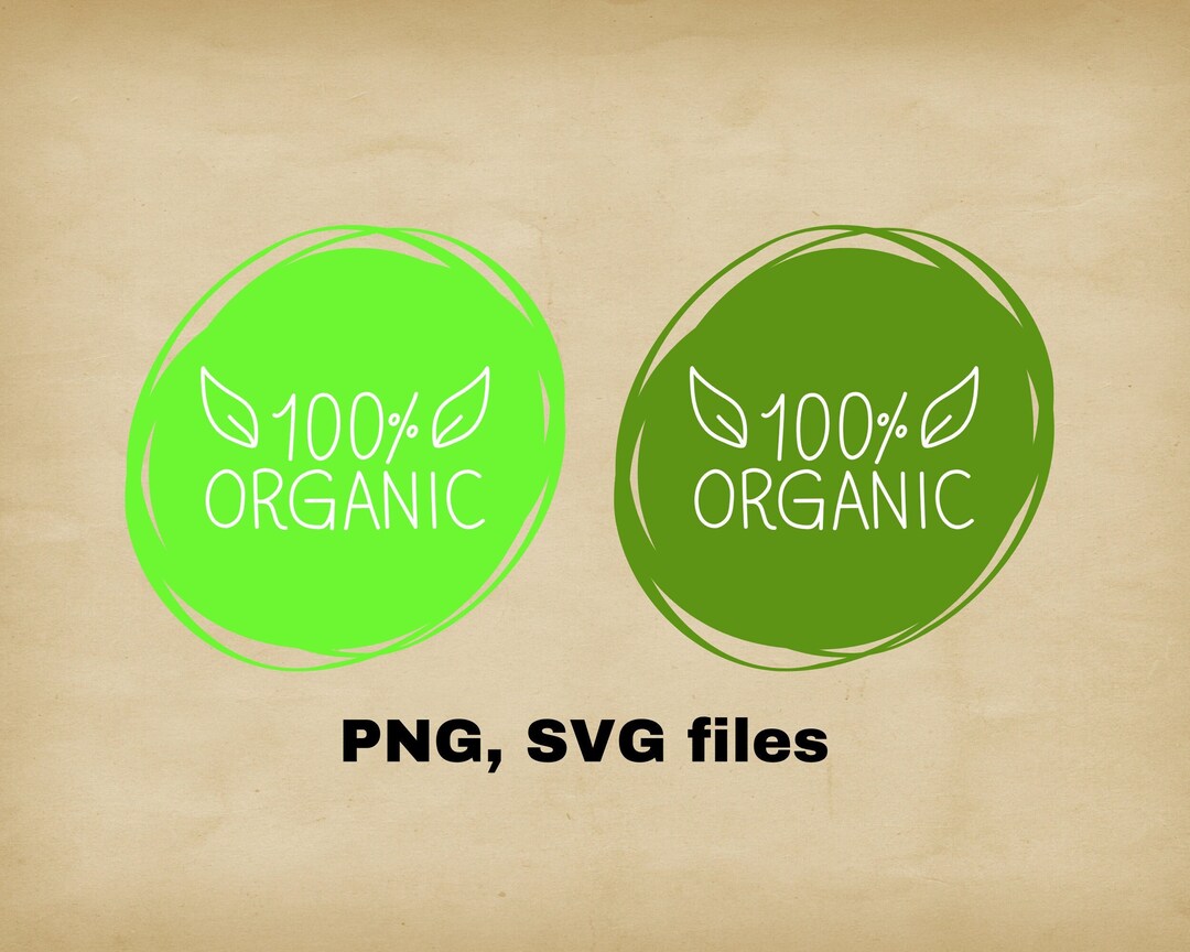 PNG SVG, Printable Design, 100 % Organic, Eco Friendly, Recycle - Etsy