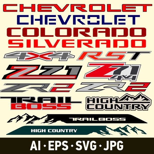 Chevy Colorado Decal - Etsy