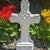 Concrete Cross/ Concrete Garden Cross/ Concrete Lawn Ornament/ Memorial ...