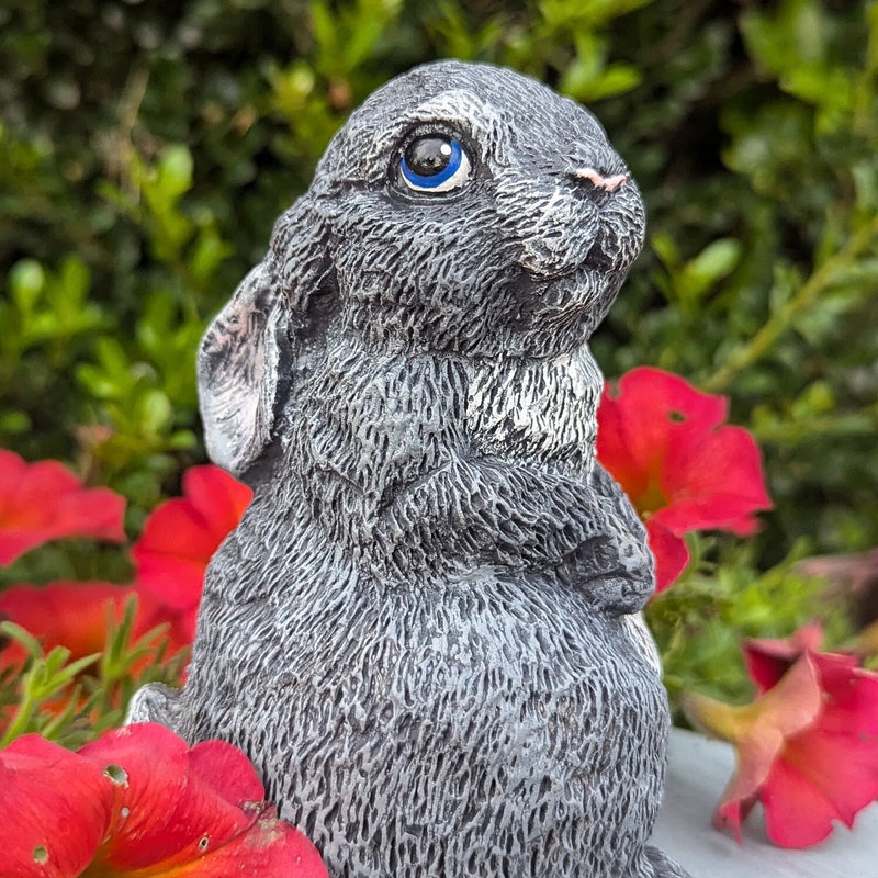 Concrete Rabbit - Etsy