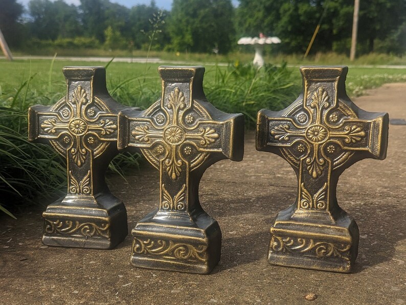 Concrete Garden Cross/ Memorial Cross/ Bronze Cross/stone Cross ...