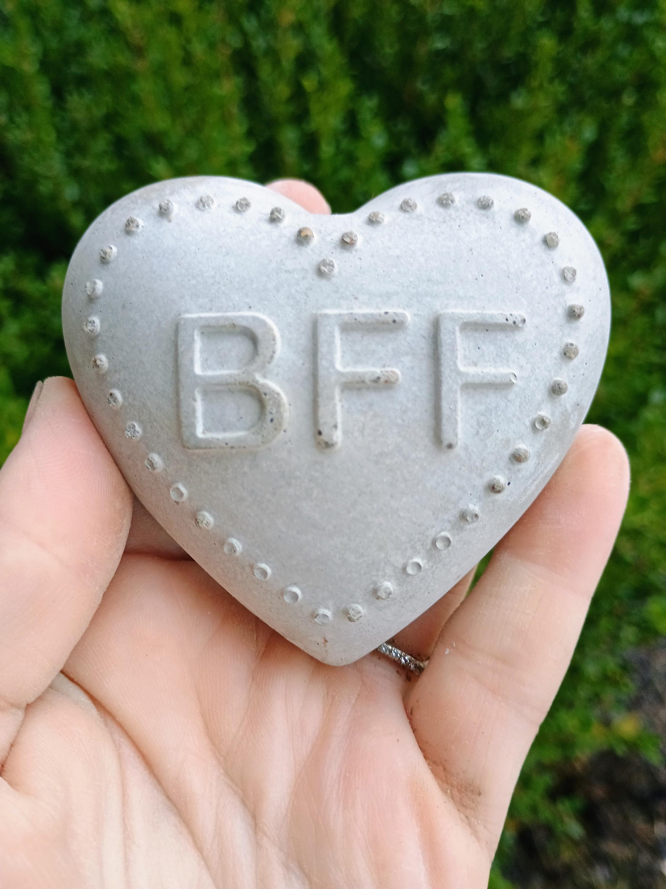 Concrete Stone Conversation Hearts Unique Valentine's Day Gift Crafts ...